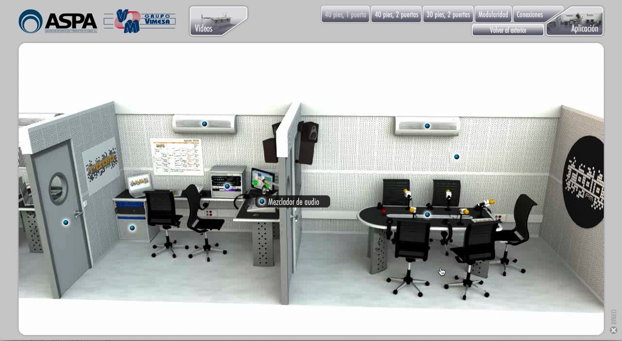 App interactiva: ASPA – dixital.works