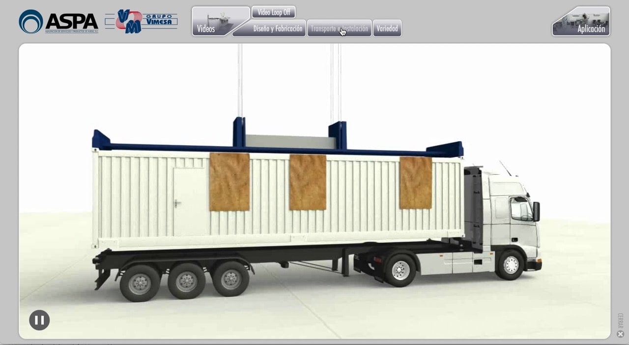 App interactiva: ASPA – dixital.works