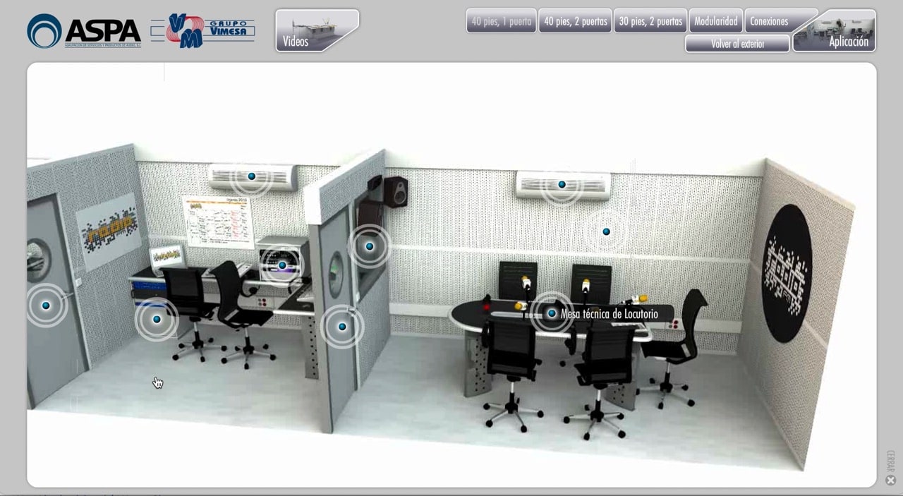 App interactiva: ASPA – dixital.works